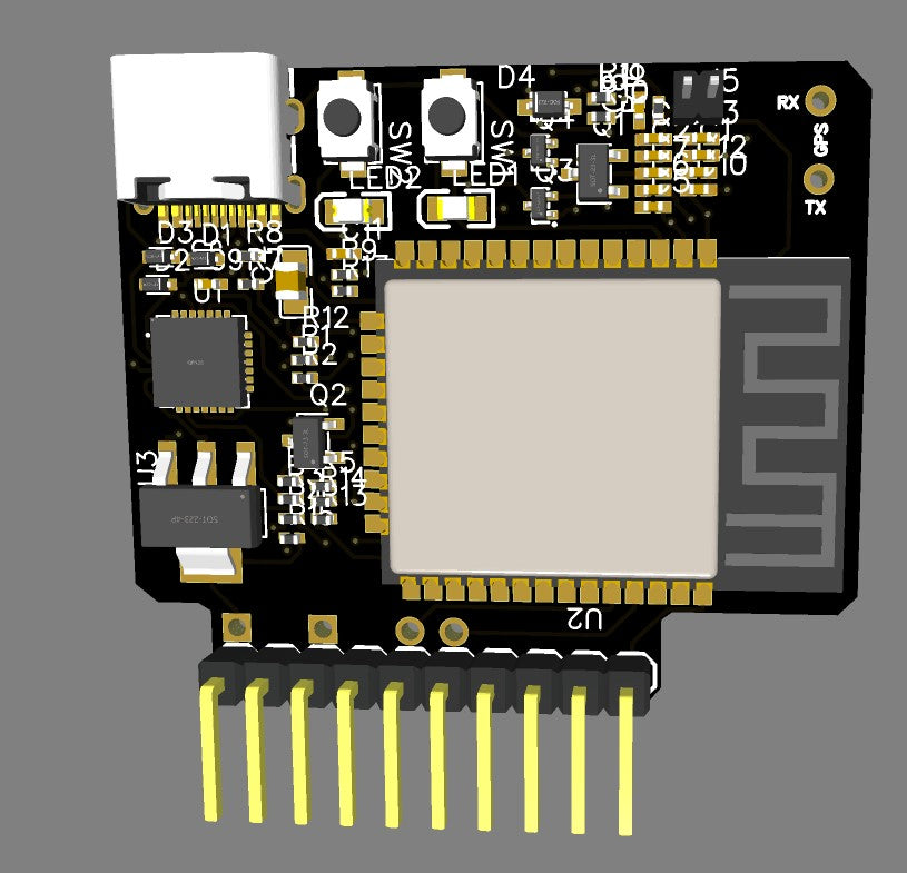 Flipper Zero Mini ESP32 Board – DA Tech Labs
